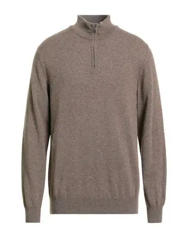 HACKETT Knitted Half-zip Sweater - Khaki