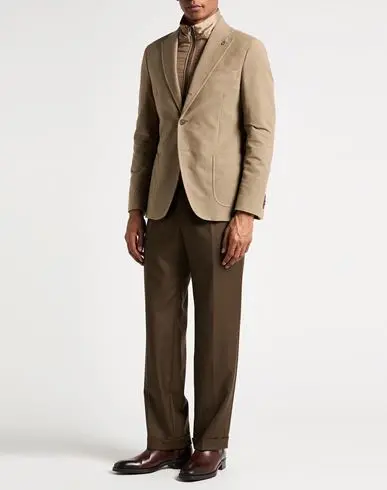 PAOLONI Single-breasted Blazer With Detachable Lining