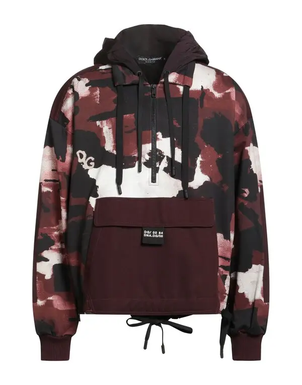 Dolce & Gabbana Cotton Canvas Hooded Jacket