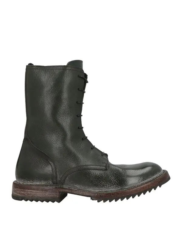 Moma Leather Lace-up Ankle Boots