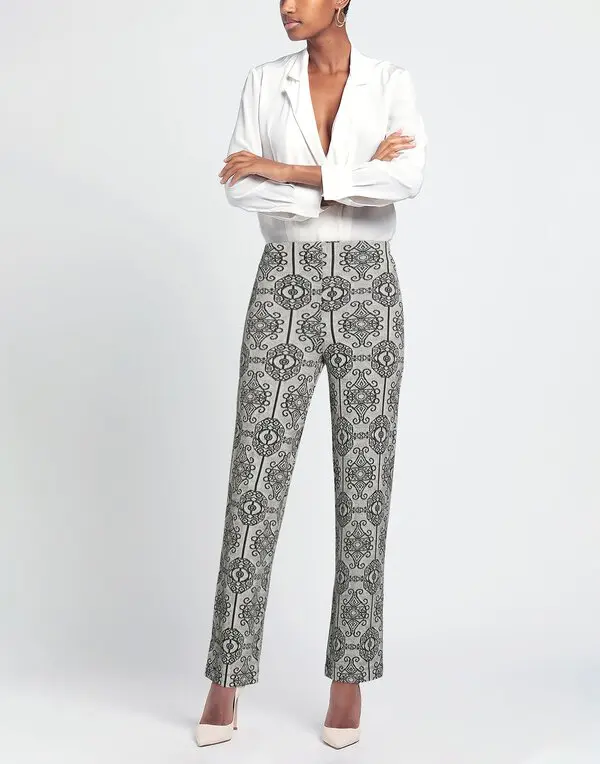 WHITE WISE Straight-leg Lightweight Knit Pants