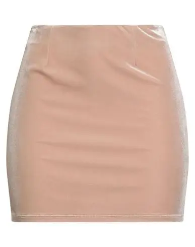 TENSIONE IN Mini Pencil Skirt - Beige