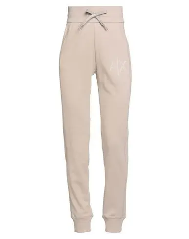 Armani Exchange Cotton Blend Track Pants - Beige