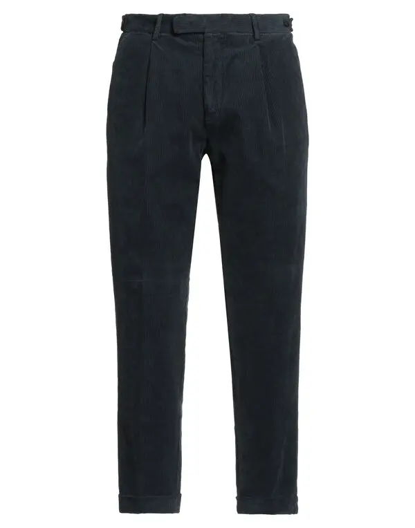 PAOLONI Tapered Corduroy Pants - Navy