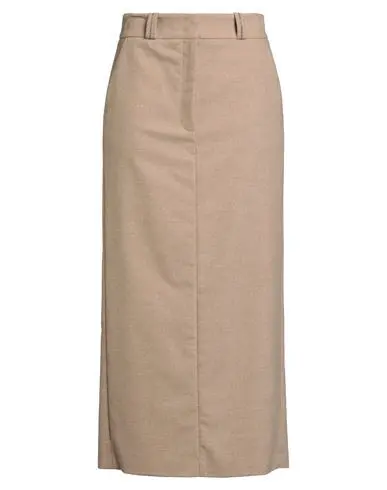Peserico Flared Maxi Skirt In Wool Blend