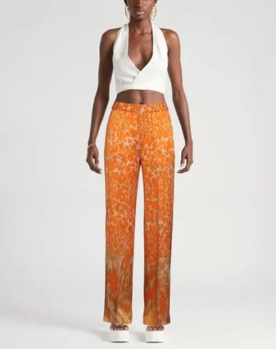 SEVENTY VENEZIA Straight-leg Leopard-print Pants
