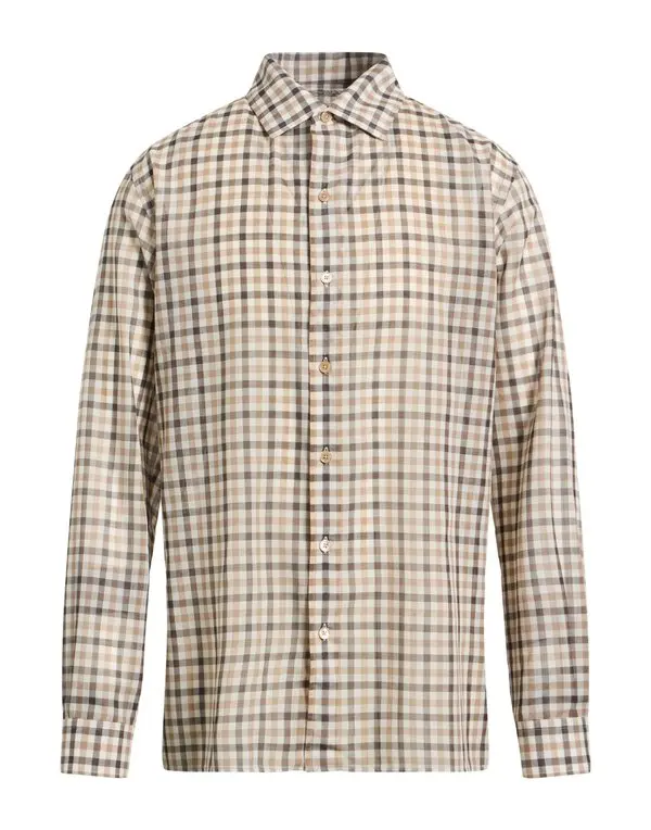 Agnona Shirt Size Wool, Silk - Beige