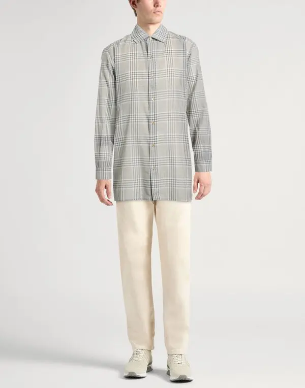 Agnona Shirt Size Wool, Silk - Grey