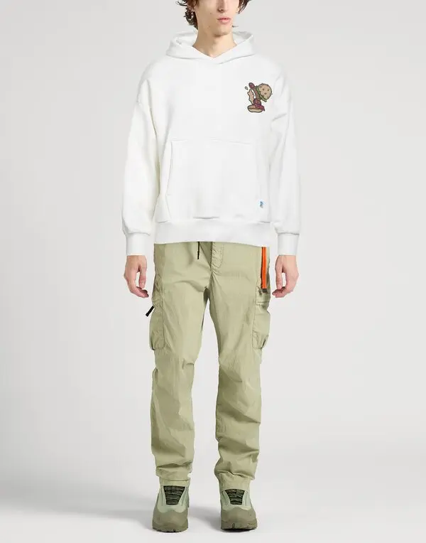 INBETWEENERS Cotton Fleece Hoodie - Ivory