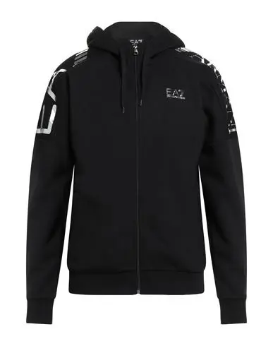 EA7 Hooded Sweatshirt With Zip Fastening