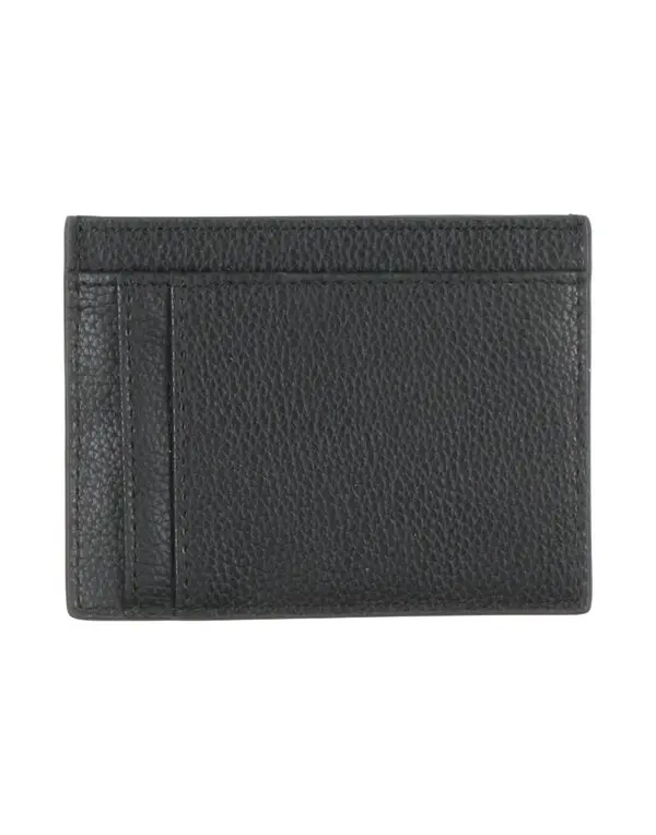Armani Exchange Cardholder Regenerated Leather, Polyester, Zinc
