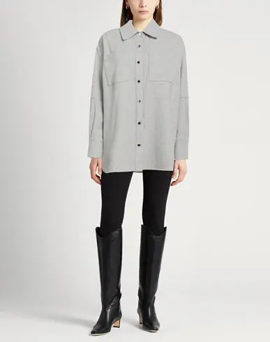 MOORER Overshirt Polyester Viscose Blend