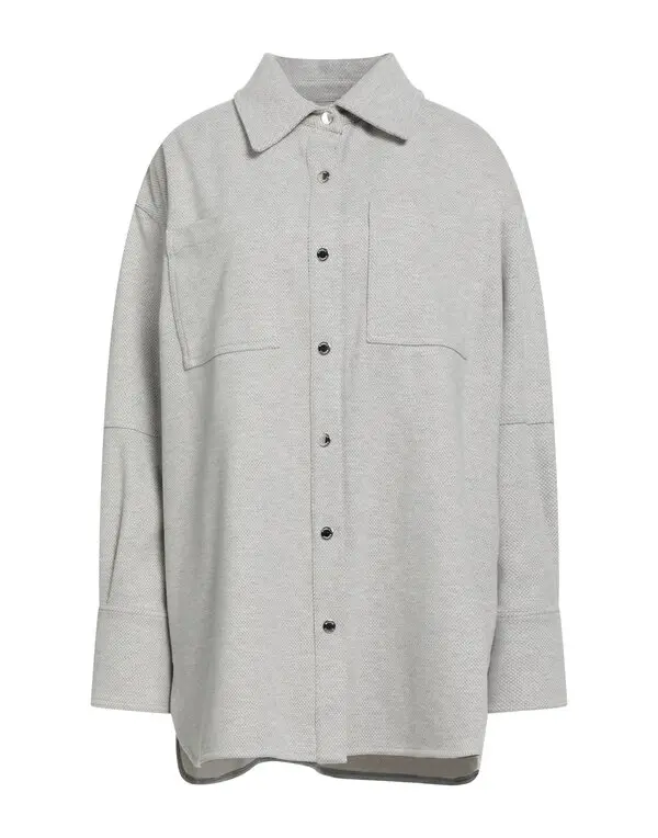 MOORER Overshirt Polyester Viscose Blend