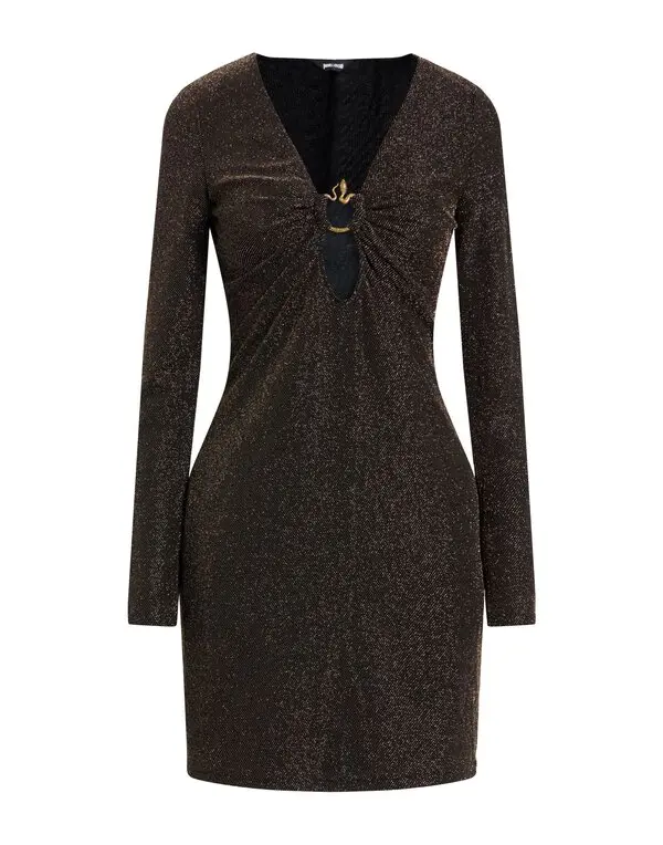 Just Cavalli Mini Bodycon Embellished Dress