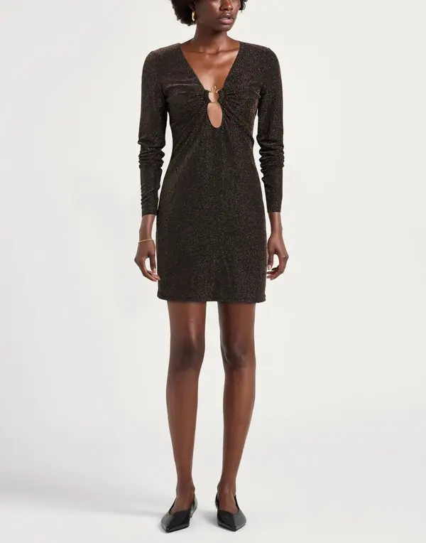 Just Cavalli Mini Bodycon Embellished Dress