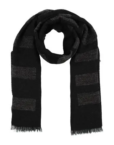 Just Cavalli Scarf Charcoal Alpaca Wool, Viscose, Wool, Modal, Polyamide - Grey
