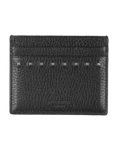 Valentino Garavani Cardholder Leather - Black
