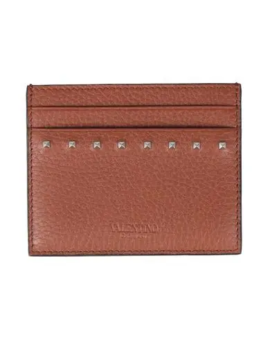 Valentino Garavani Cardholder Leather - Brown