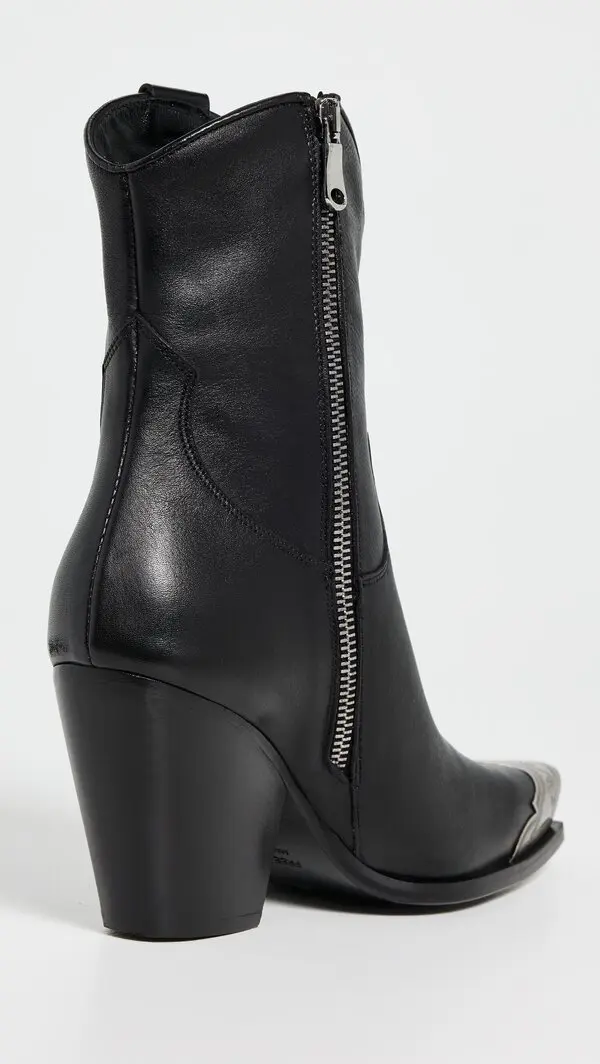 Free People Brayden Western Boots - Black