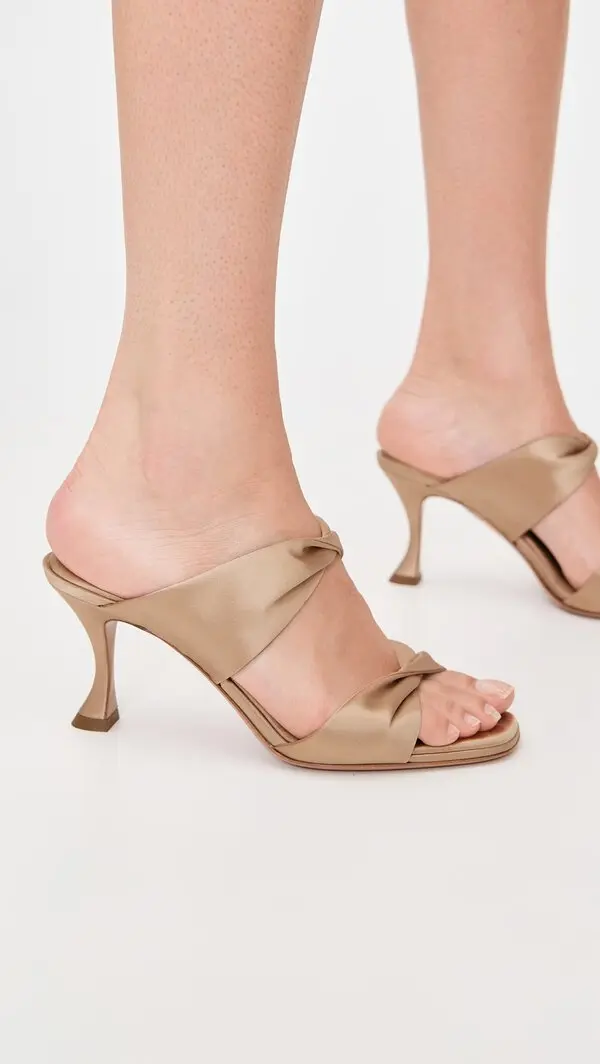 AQUAZZURA Twist Sandals 75mm