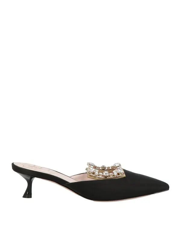ROGER VIVIER Mules & Clogs - Black