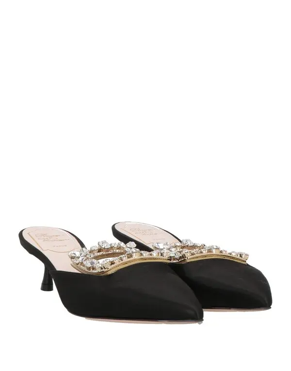 ROGER VIVIER Mules & Clogs - Black