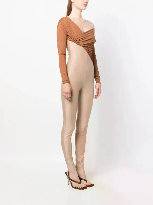 V:PM ATELIER Luna Ruched Jumpsuit