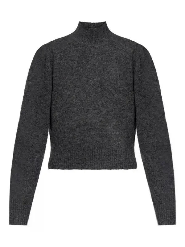 MARANT ETOILE Long-sleeve Turtleneck Sweater - Grey