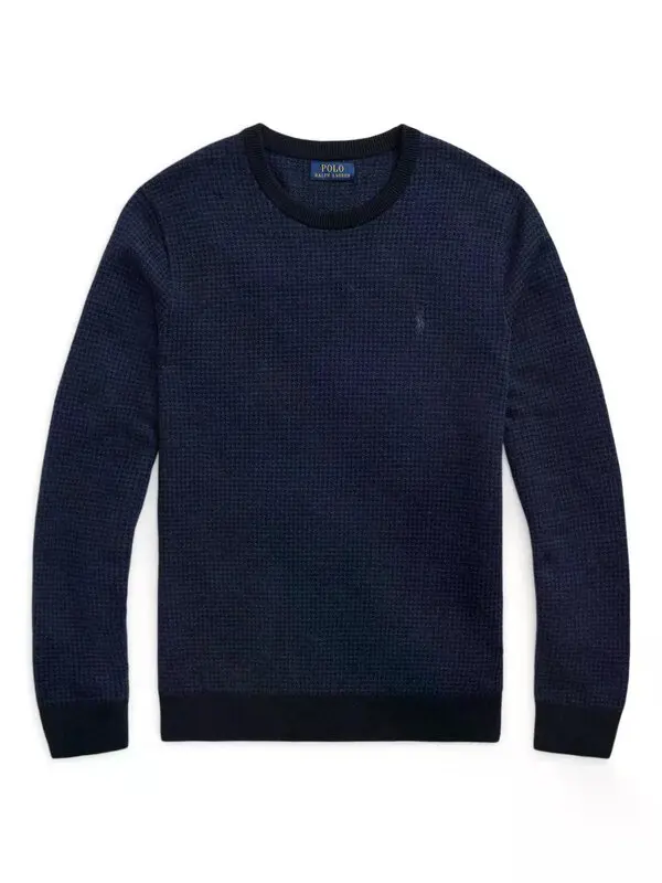 Polo Ralph Lauren Crew-neck Wool Sweater - Blue