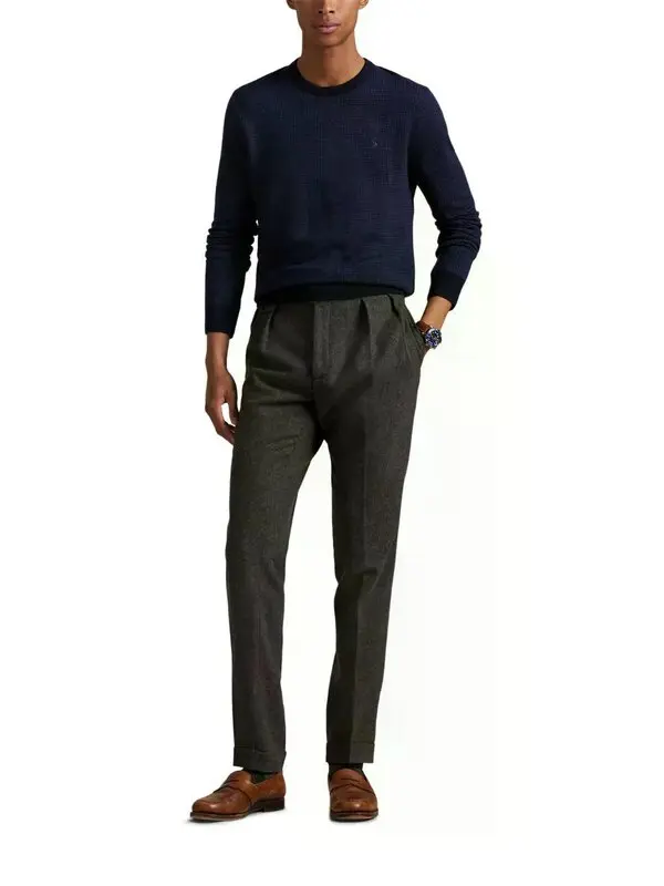 Polo Ralph Lauren Crew-neck Wool Sweater - Blue