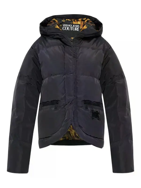 Versace Hooded Puffer Jacket