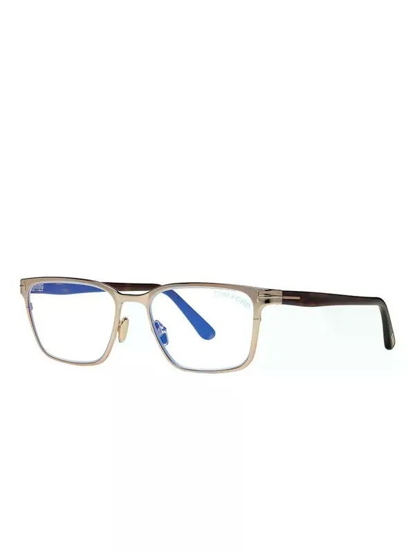 TOM FORD Rectangle-frame Glasses - Grey