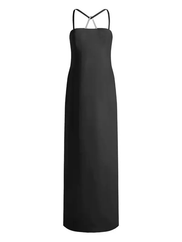 16Arlington Ilian Crêpe Gown - Black