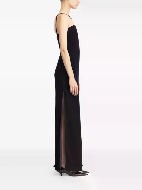 16Arlington Ilian Crêpe Gown - Black