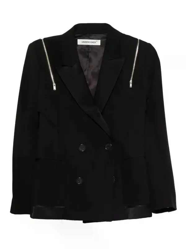 UNDERCOVERISM Double-breasted Blazer With Zip Detail