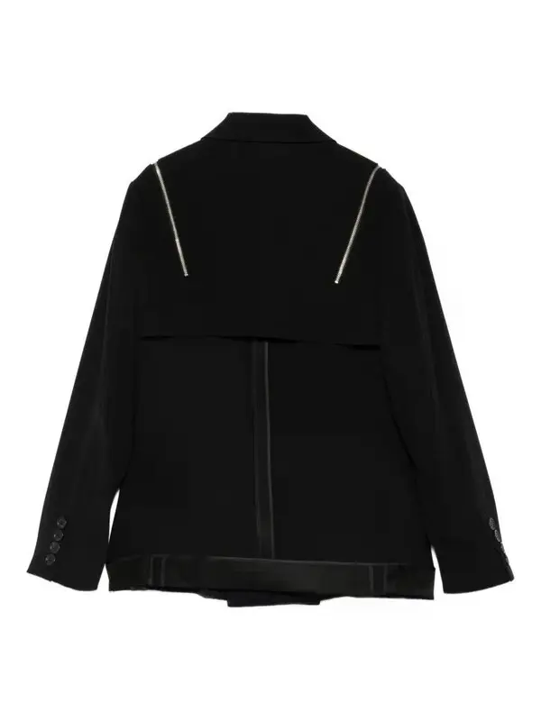 UNDERCOVERISM Double-breasted Blazer With Zip Detail