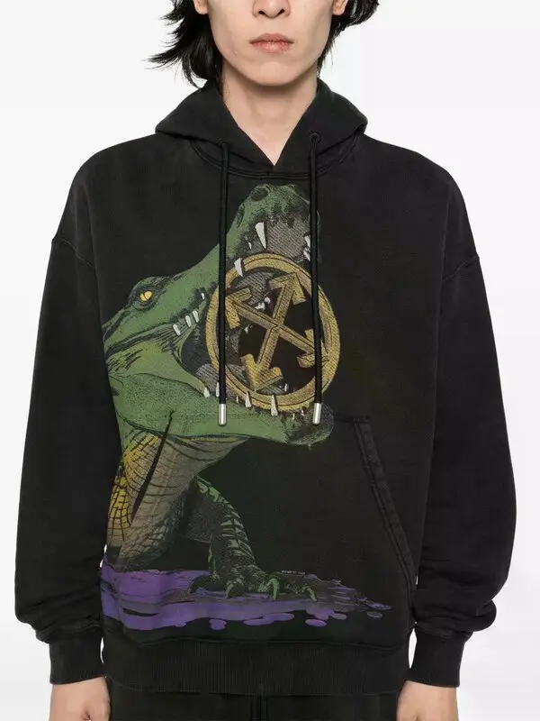 Off-White Big Croco Skate Hoodie