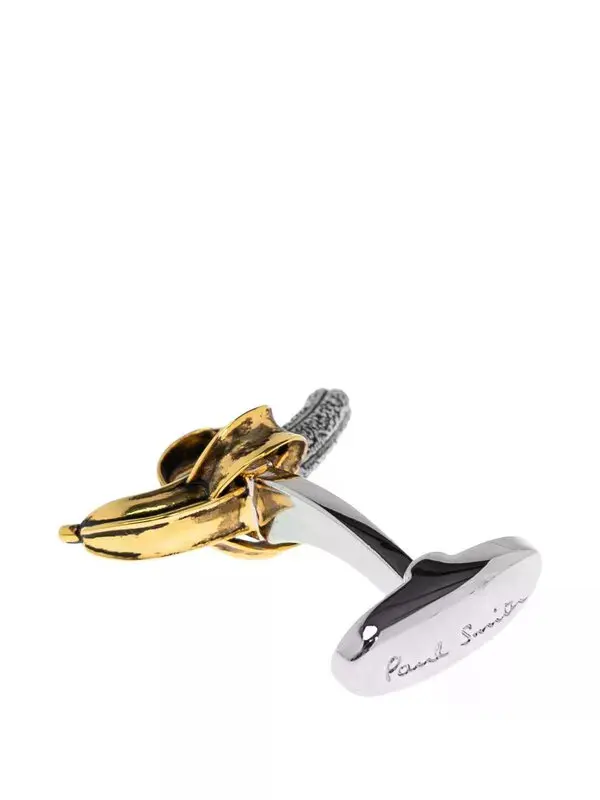 Paul Smith Banana-peel Cufflinks - Silver