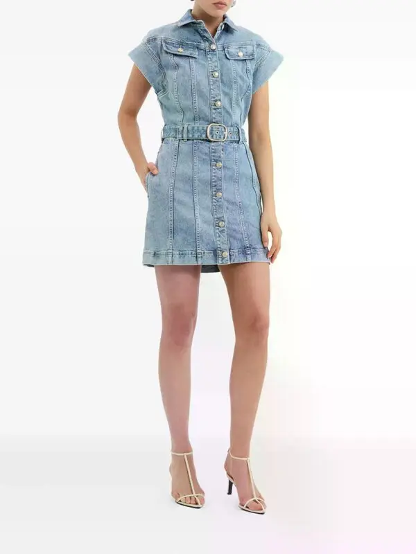 sachin and babi light blue dress D-Sun Women Casual Button Down Maxi Dress Short Puff Sleeves Stand Collar  Tiered Elegant Flowy Swing Long Dress with Tie Blue at Amazon Women's  Clothing store