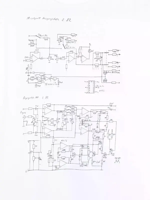 Undercover Circuit-diagram Graphic T-shirt
