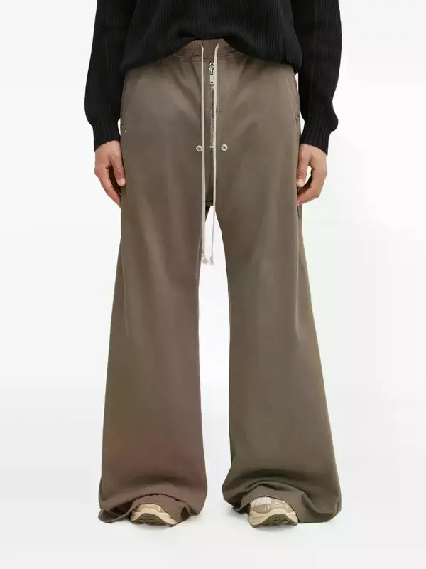 Rick Owens Button-fastening Pocket Track Pants