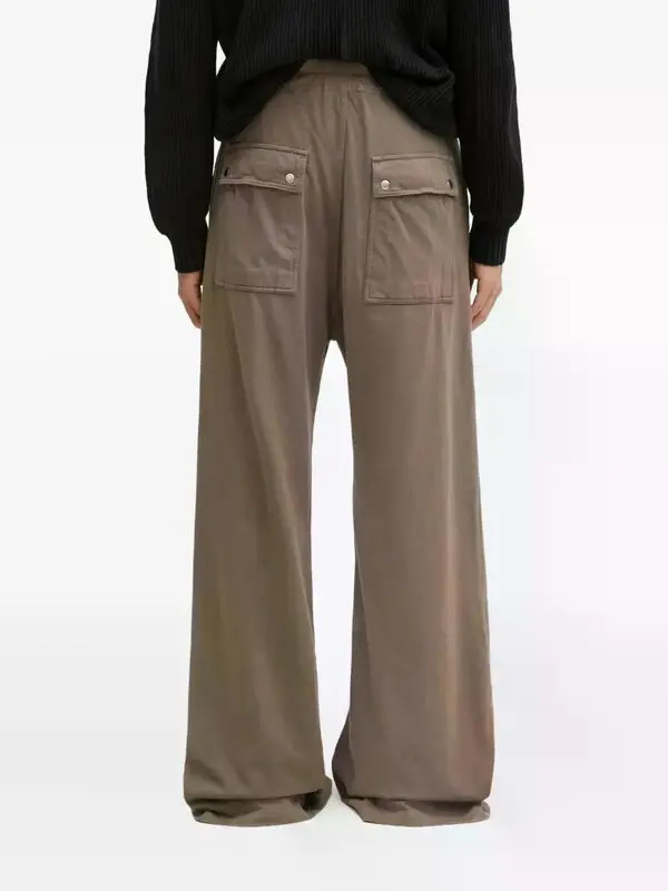 Rick Owens Button-fastening Pocket Track Pants