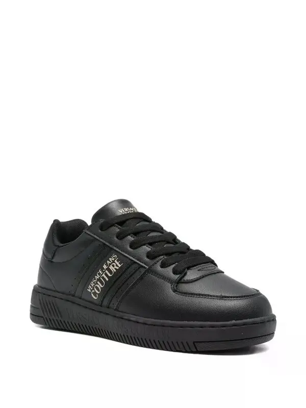 Versace Logo Detail Sneakers