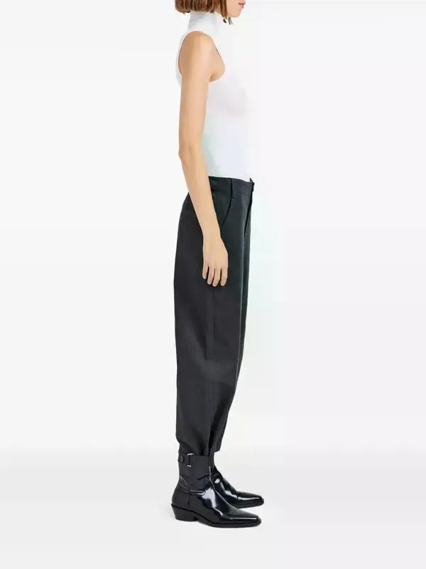 Proenza Schouler White Label Button-fastening Cuffed Trousers