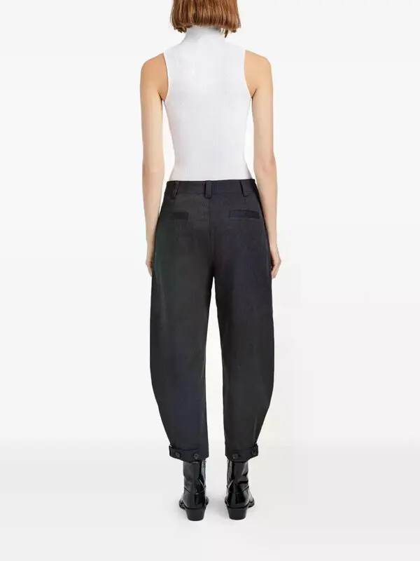 Proenza Schouler White Label Button-fastening Cuffed Trousers