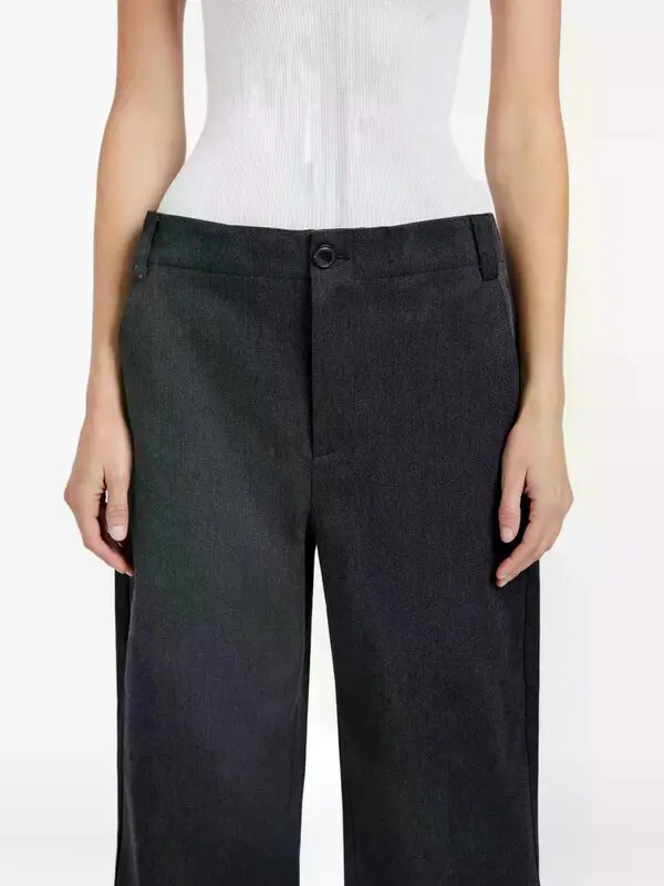 Proenza Schouler White Label Button-fastening Cuffed Trousers