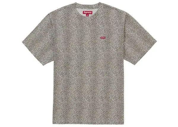 Supreme Small Box Tee Shirt - Leopard