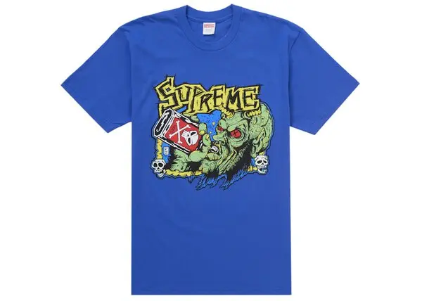 Supreme Fuckin Blowout Tee Shirt - Royal