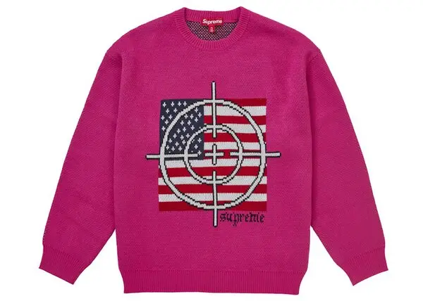 Supreme Target Sweater - Pink