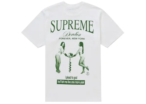 Supreme Devotion Tee Shirt - White